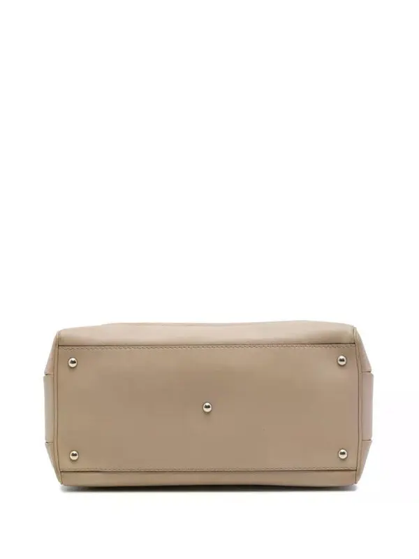 Gucci 2016-2026 Medium Calfskin Bold Bamboo Top Handle Bag Handbag