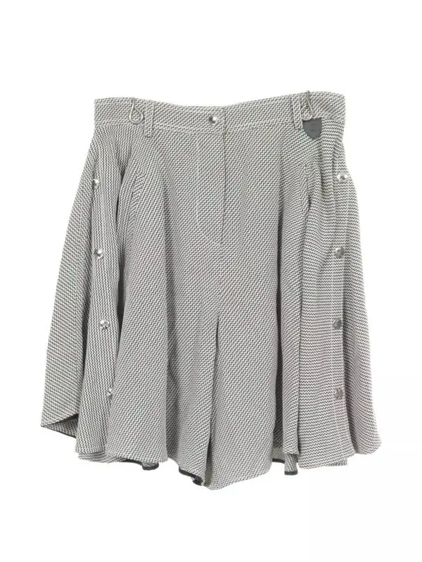 LOUIS VUITTON 2010s Geometric Studded Shorts