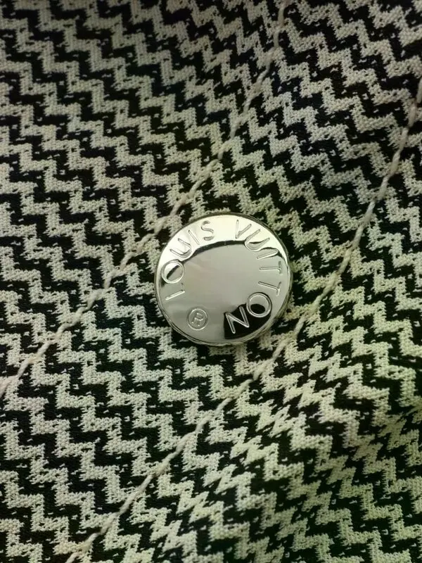 LOUIS VUITTON 2010s Geometric Studded Shorts