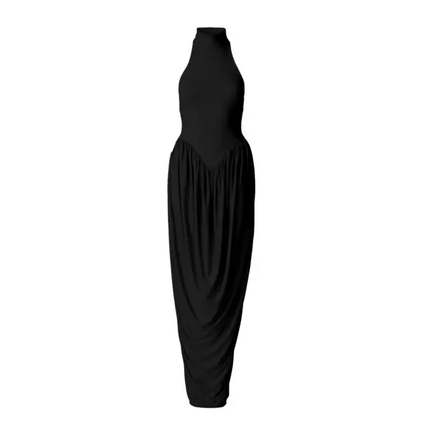 ATS THE LABEL Celine Drapped Maxi Dress