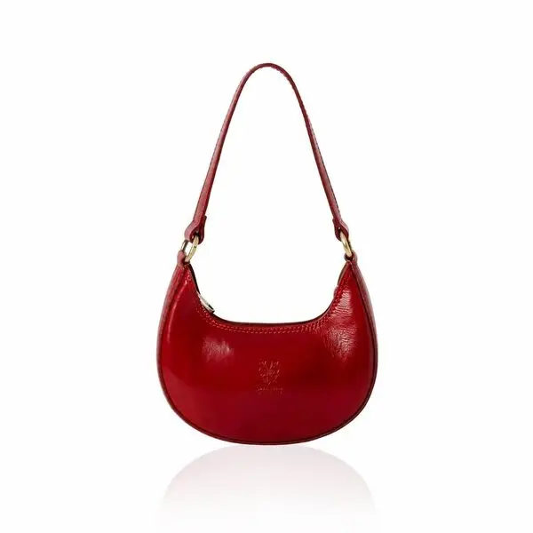 BETSY & FLOSS Parma Crescent Bag In Dark