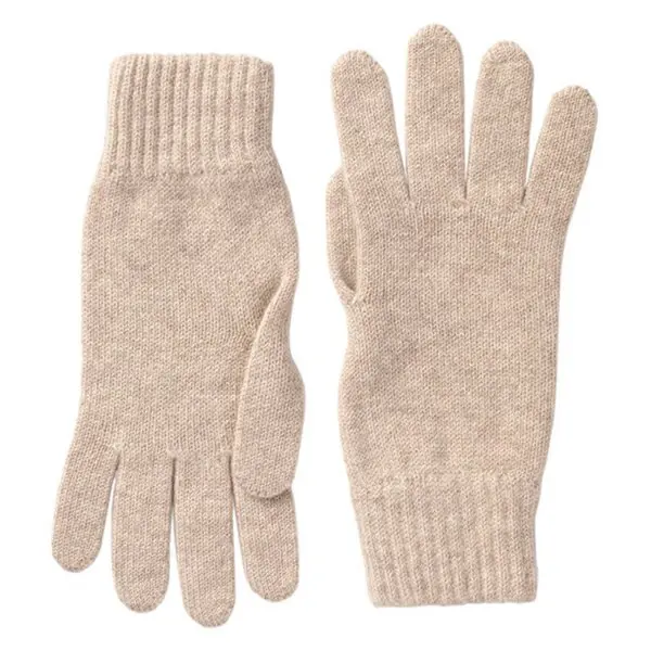 KINALBA Neutrals Ladies Camel Cashmere Gloves