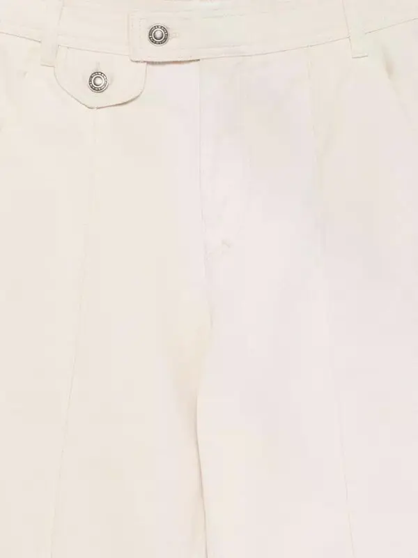 MARANT Elois Button-flap Detail Straight-leg Jeans