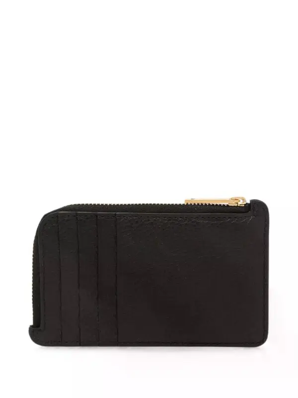 FERRAGAMO Gancini Pebbled-leather Cardholder