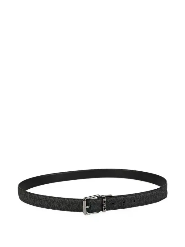 Michael Kors Monogram-print Buckle-fastening Belt