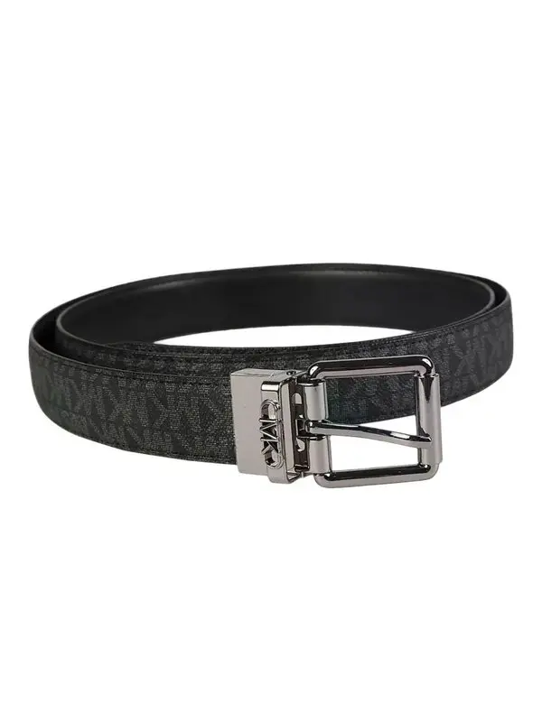 Michael Kors Monogram-print Buckle-fastening Belt