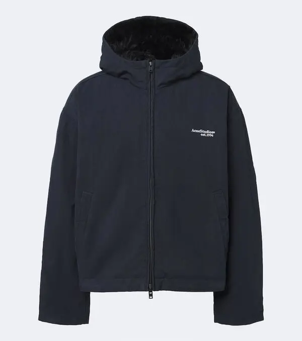 Acne Studios Hooded Canvas Jacket