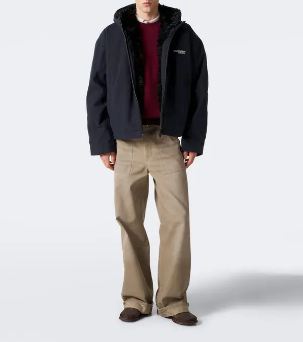 Acne Studios Hooded Canvas Jacket