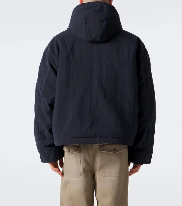 Acne Studios Hooded Canvas Jacket