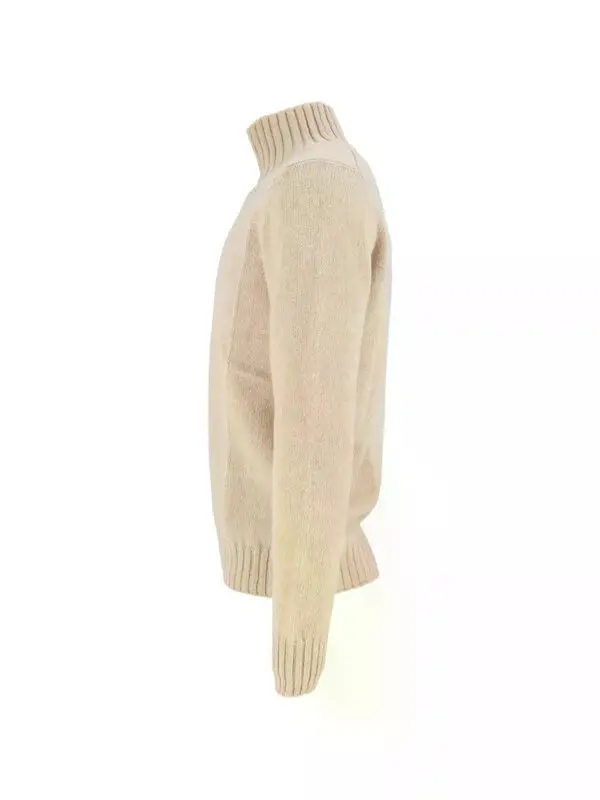 SETTEFILI CASHMERE Check-patterned Sweater
