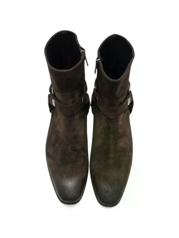 SANGUE Harness-strap Ankle Boots