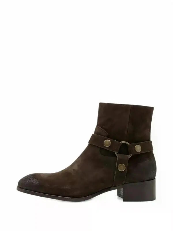 SANGUE Harness-strap Ankle Boots