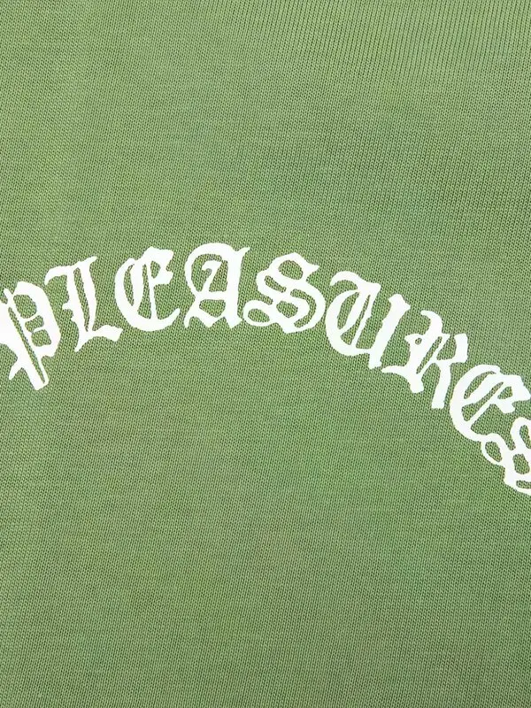 PLEASURES Athor Logo-print T-shirt