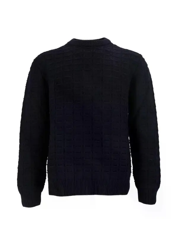 SETTEFILI CASHMERE Waffle-knit Wool Sweater