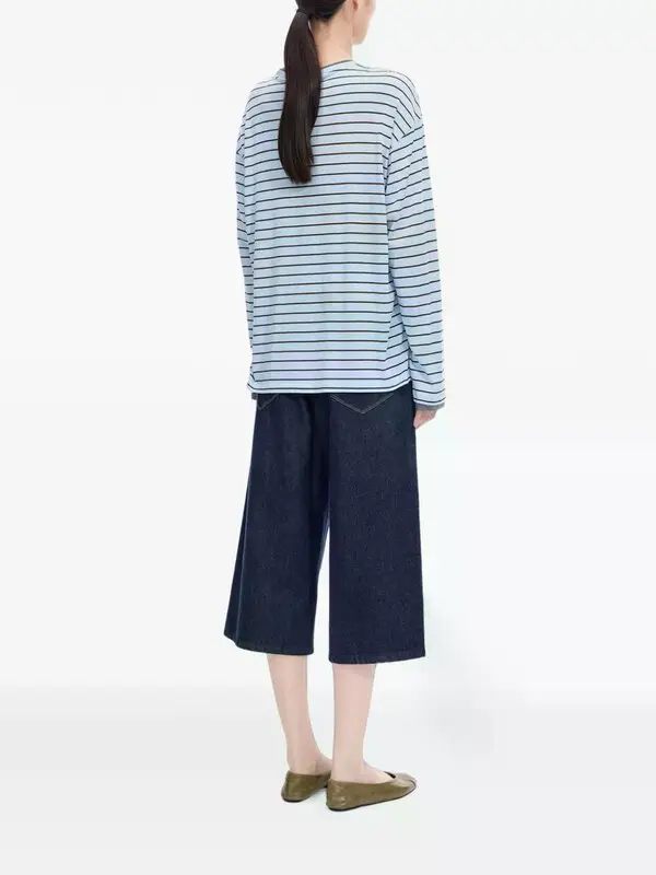 JNBY Striped Long-sleeve T-shirt
