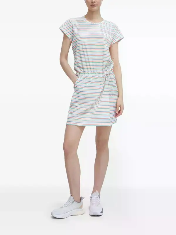 Helly Hansen Striped Drawstring-waist Mini Dress