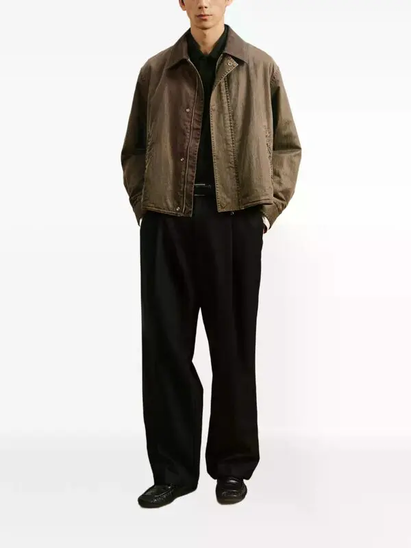 CROQUIS Cropped Zip-up Jacket