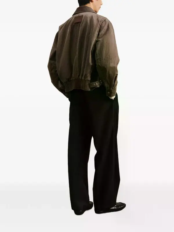 CROQUIS Cropped Zip-up Jacket