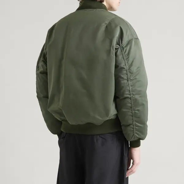 Comme Des Garçons Nylon Twill Bomber Jacket