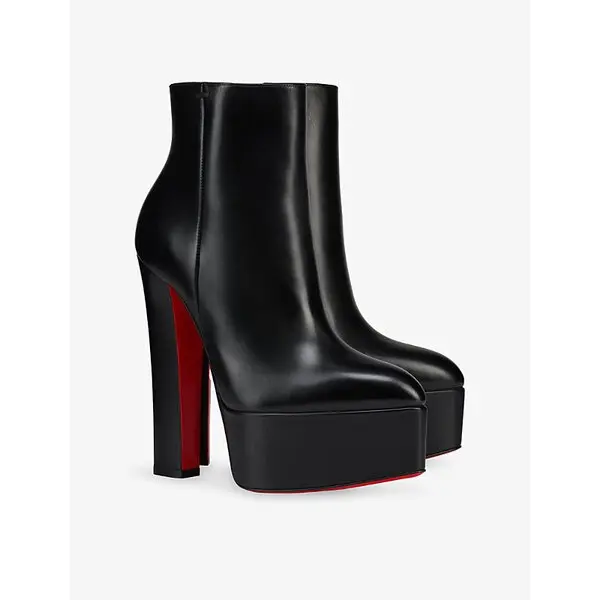 CHRISTIAN LOUBOUTIN Jenna Bootie 150 Leather Boots