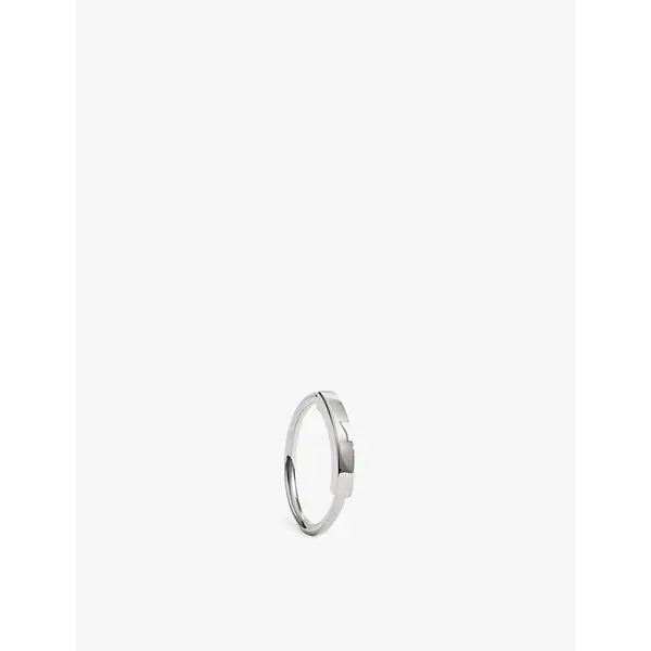 Monica Vinader Mv Linear™ 925 Sterling Stacking Ring