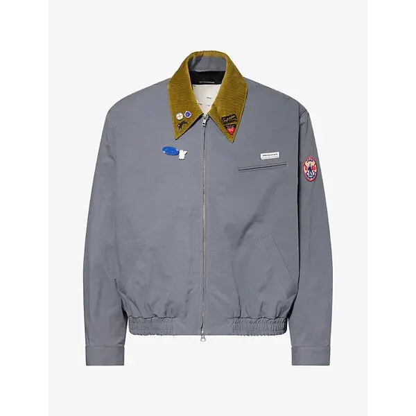 SONG FOR THE MUTE Brand-embellished Twill Jacket