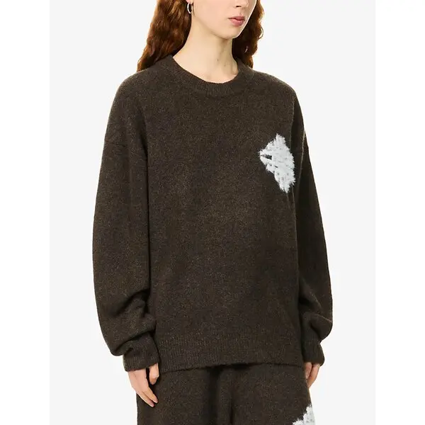 THE COUTURE CLUB Fluffy Crew Knit Jumper