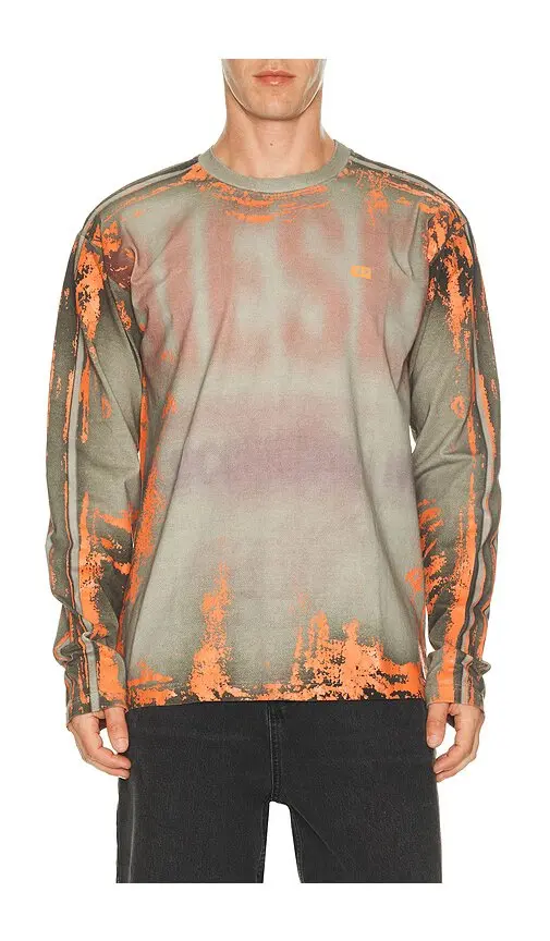DIESEL® T Filmy Long Sleeve T-shirt