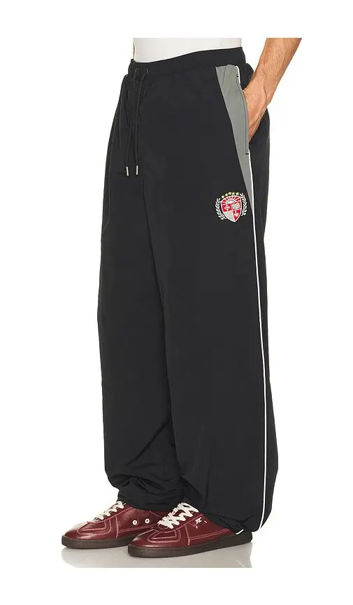 Guess Embroidered Nylon Track Pant