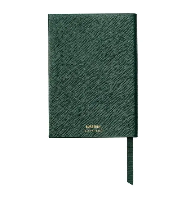 Burberry X Smythson Leather Weather For Ducks Soho Notebook