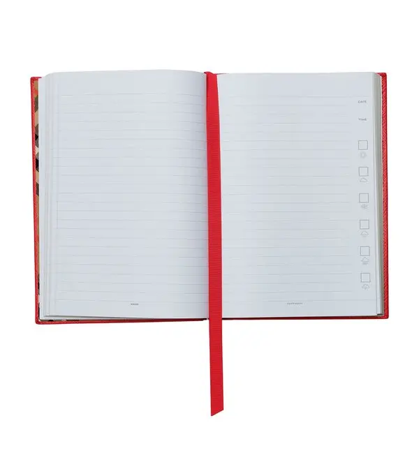 Burberry X Smythson Leather Rain Or Shine Soho Notebook