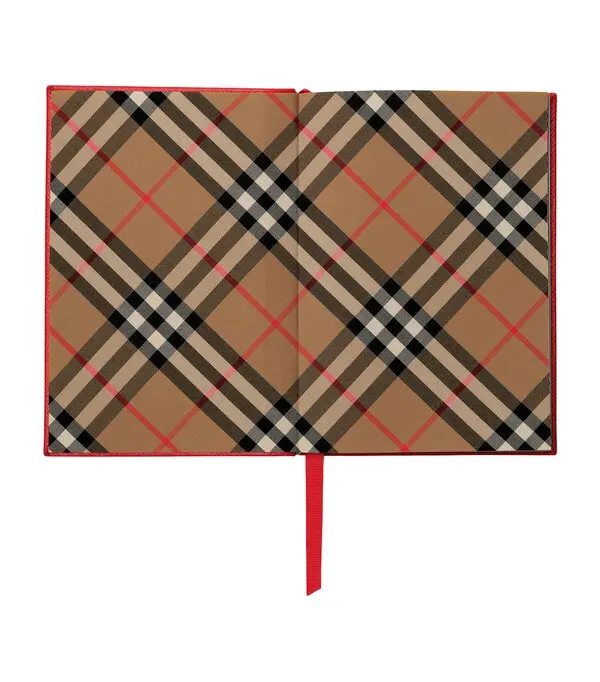 Burberry X Smythson Leather Rain Or Shine Soho Notebook
