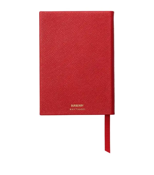 Burberry X Smythson Leather Signpost Soho Notebook