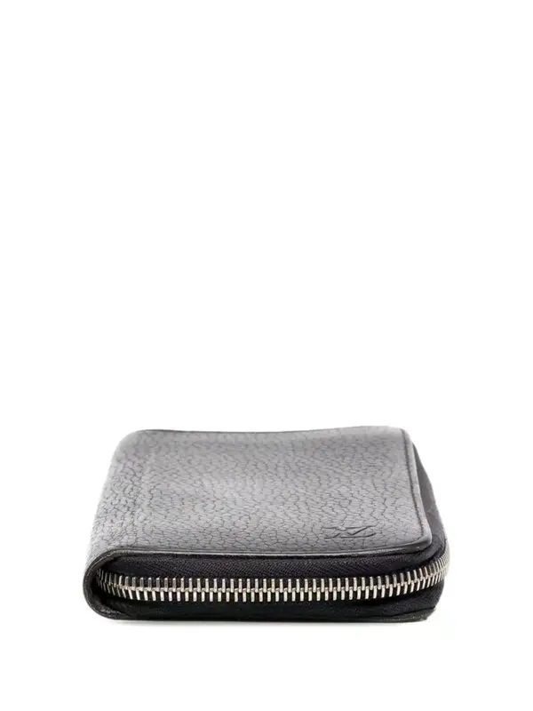 LOUIS VUITTON 2016 Taurillon Vertical Zippy Wallet Long Wallets