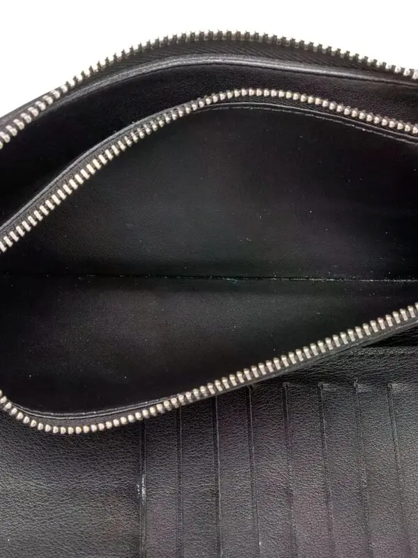 LOUIS VUITTON 2016 Taurillon Vertical Zippy Wallet Long Wallets