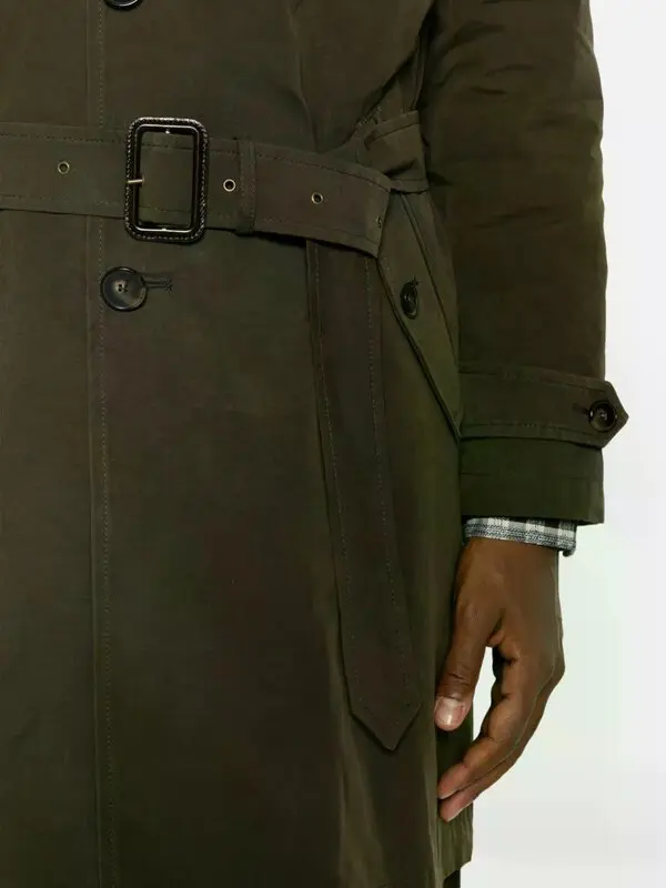 L'IMPERMEABILE Gilberto Belted Button-down Coat
