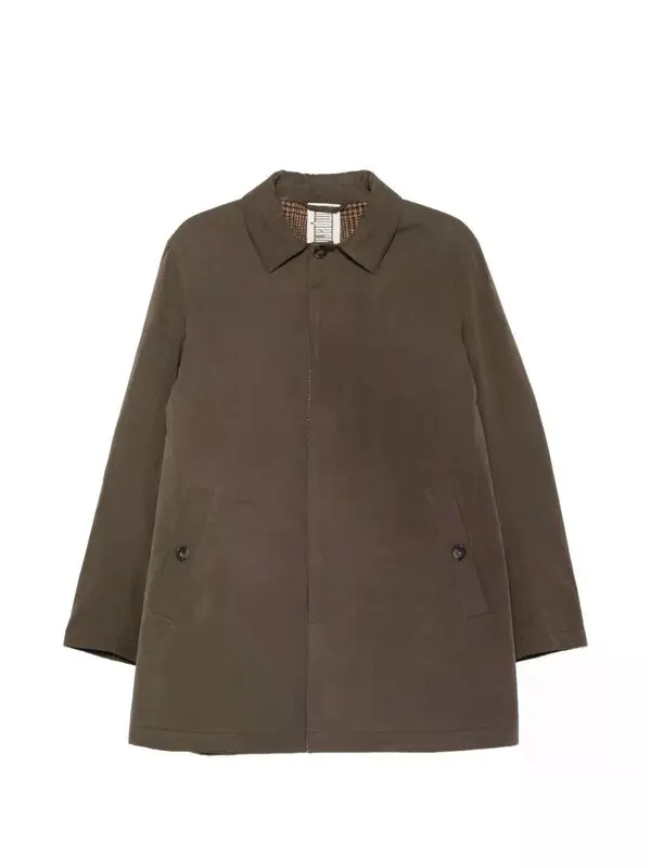 L'IMPERMEABILE Brando Button-fastening Shirt-collar Coat