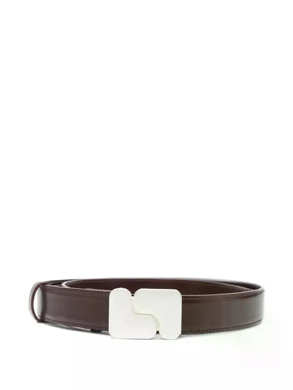Soeur Ninon Leather Belt - Red