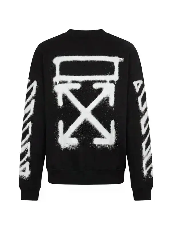 Off-White Arrows Spray-paint Sweatshirt