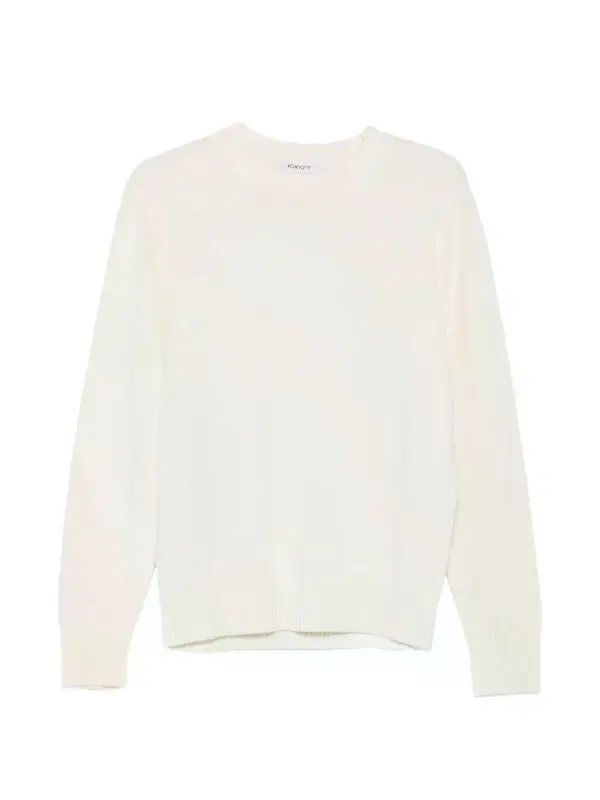 KANGRA Crew-neck Ribbed-trim Sweater