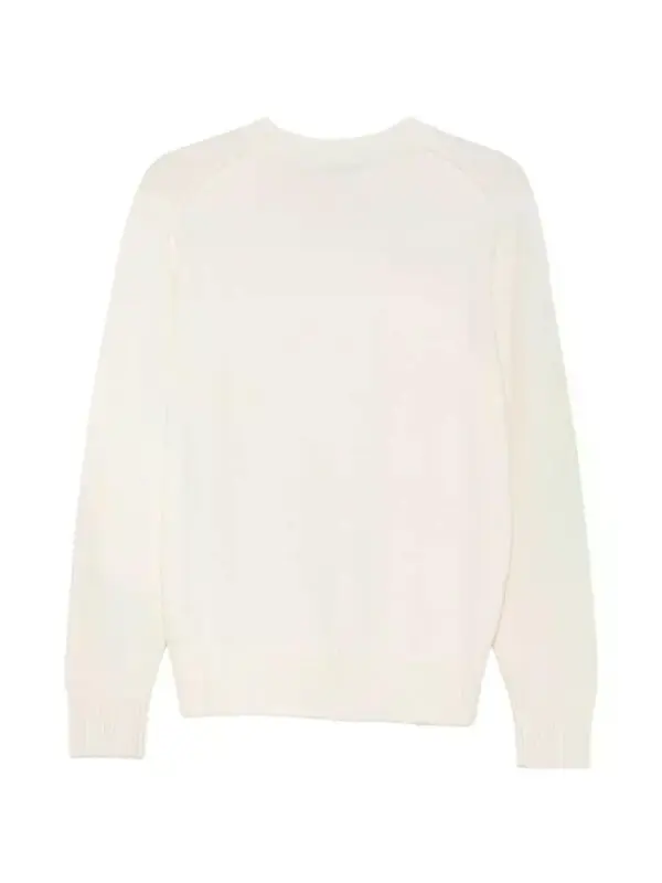 KANGRA Crew-neck Ribbed-trim Sweater