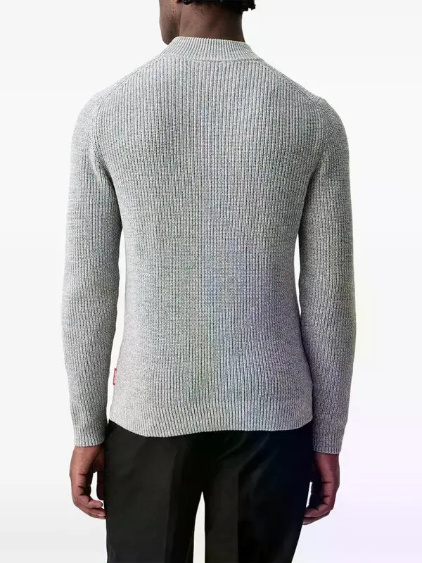 JOOP! Ribbed-knit Mock-neck Sweater