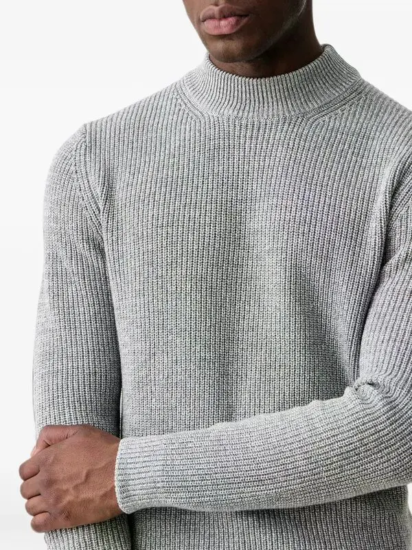 JOOP! Ribbed-knit Mock-neck Sweater