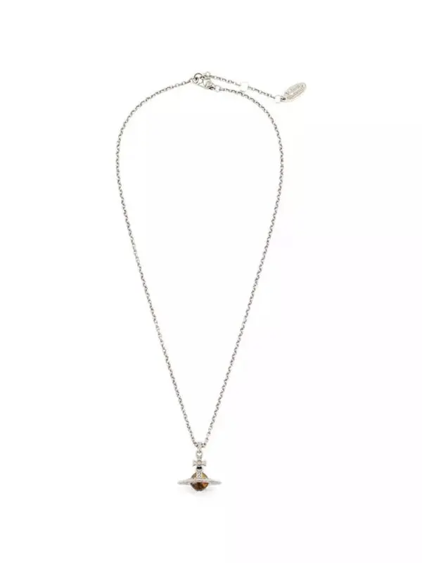 VIVIENNE WESTWOOD New Petite Orb Pendant Necklace - Silver