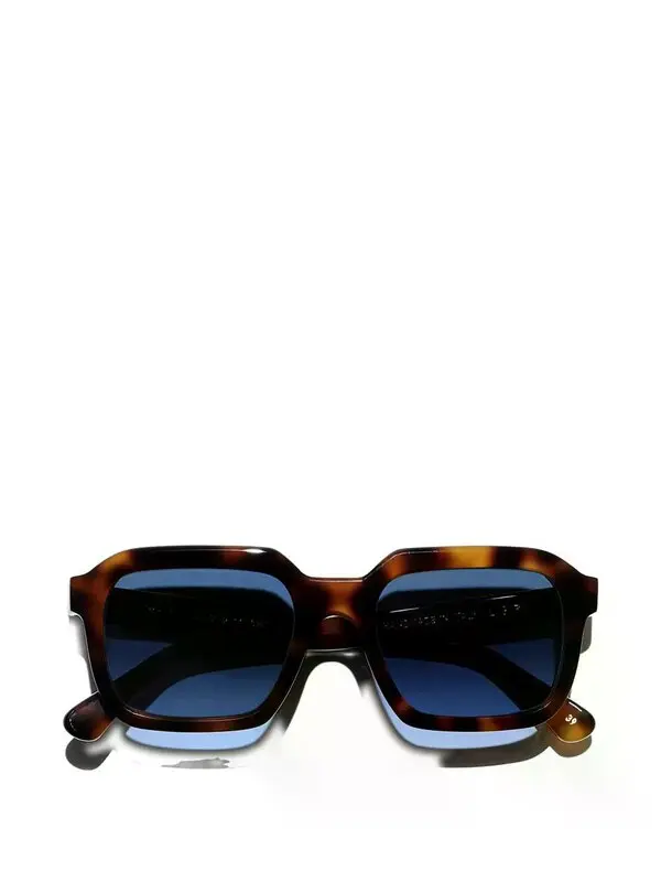 L.g.r Raffaello Regular Geometric-frame Sunglasses - Brown
