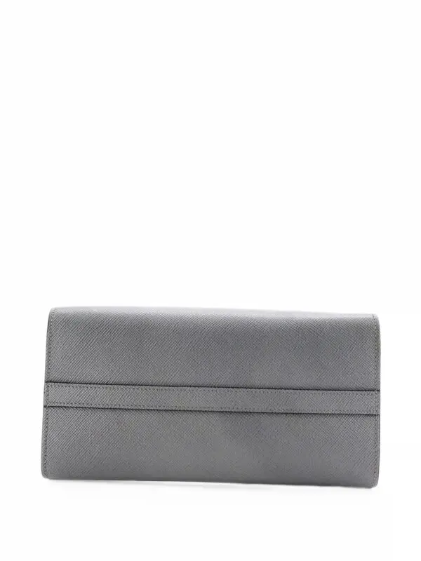 Prada Monochrome Saffiano With City Calf Small Tote Bag