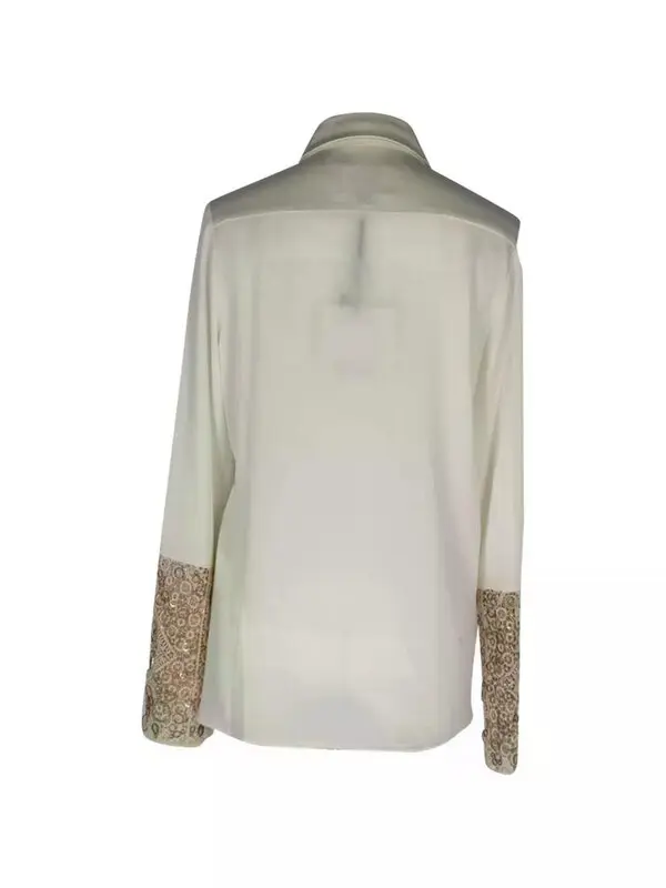 Galvan Embellished Cuff Blouse