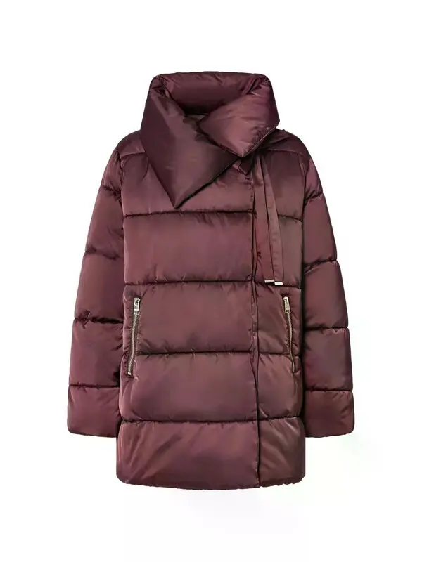Liu Jo Padded Jacket Over In Nylon Glossy - Red