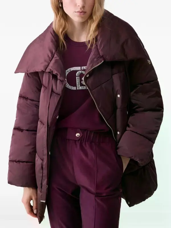 Liu Jo Padded Jacket Over In Nylon Glossy