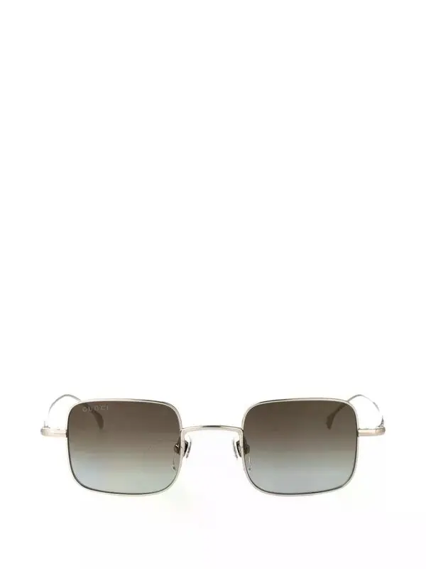 Gucci Square-frame Sunglasses - Silver